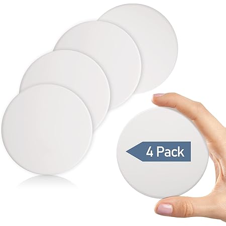 Amazon.com: Door Stopper Wall Protector Large 3.15" (4 PCS) - Door Stop ...
