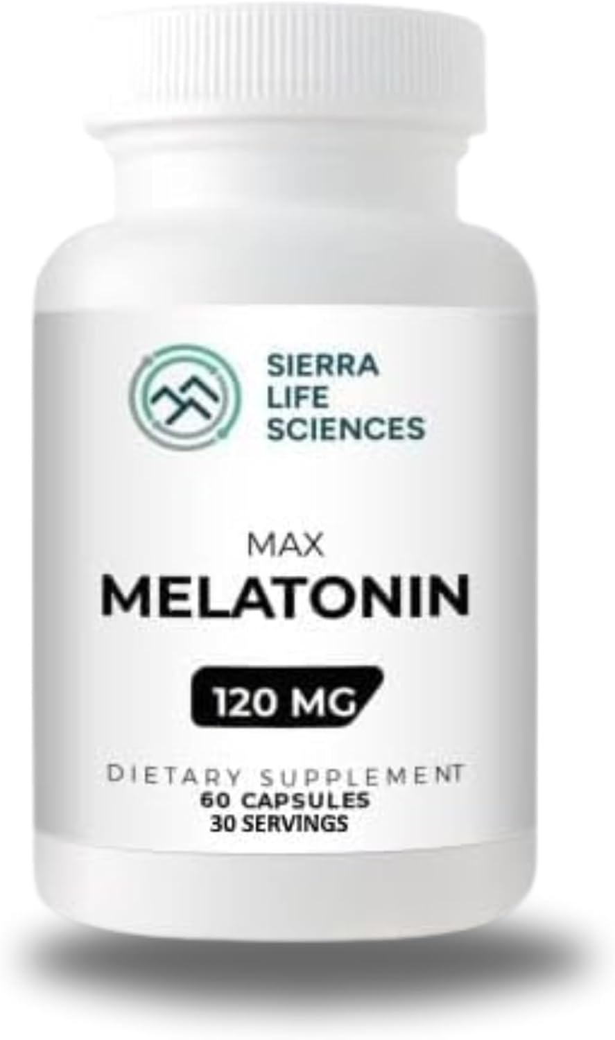 Amazon.com: SIERRA LIFE SCIENCES - 120 mg High Dosage Melatonin Max in Easy-to-Swallow Capsules ...