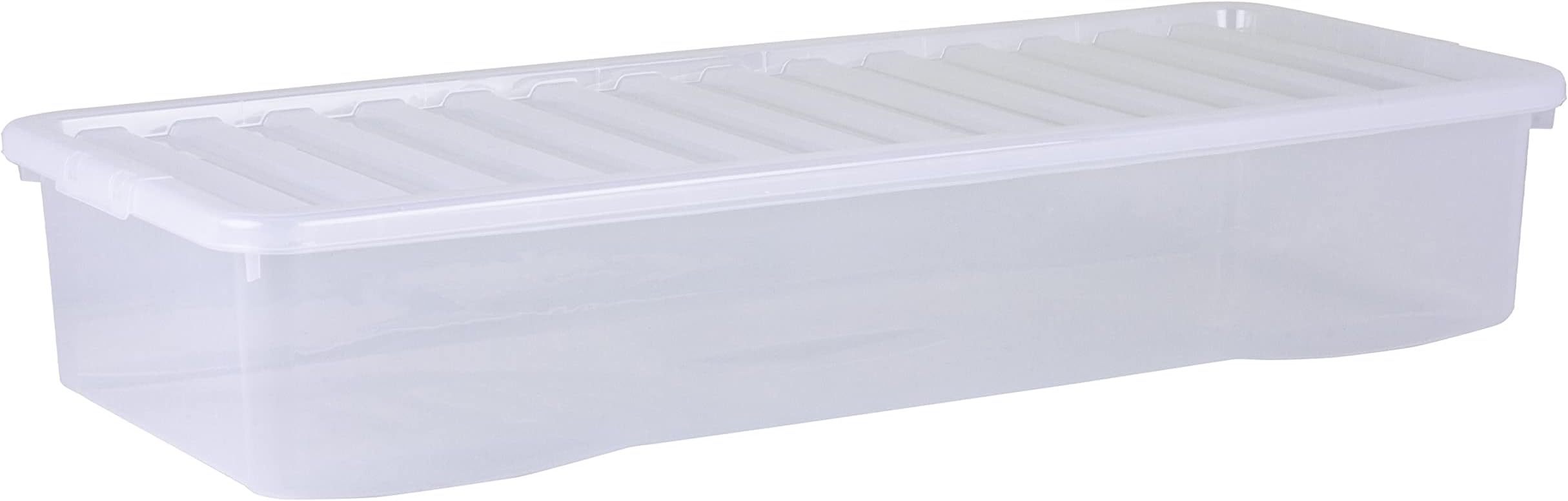 Really Useful Plastic Storage Box 77 Litre Clear : Amazon.co.uk: Home ...