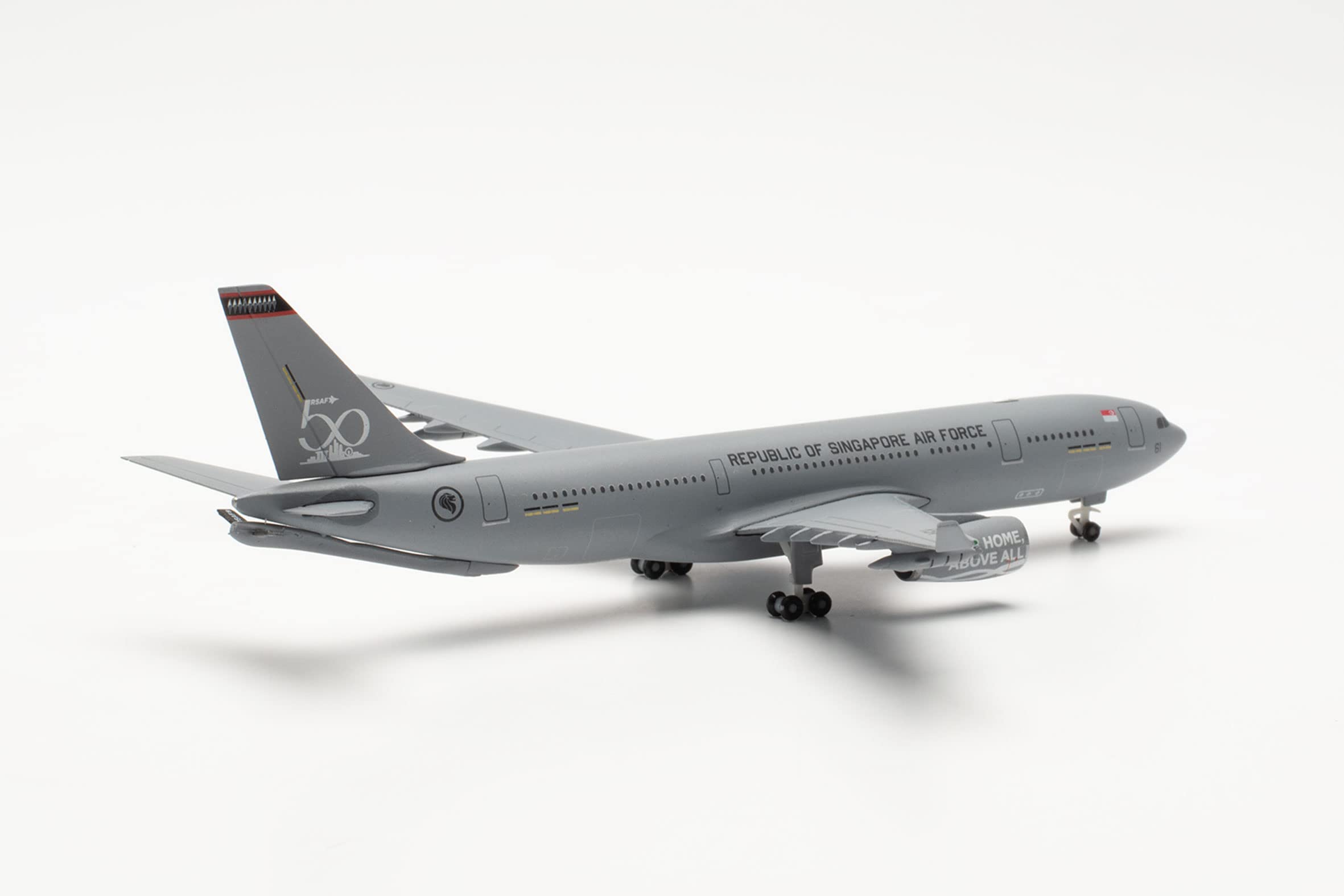 herpa 536745 Airbus Airplane Republic of Singapore Air Force A330 MRTT ...
