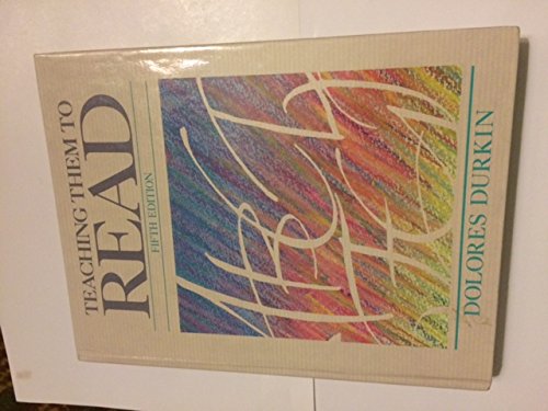 Teaching them to read: Durkin, Dolores: 9780205117062: Amazon.com: Books