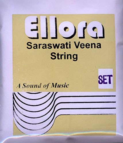 Ellora Musical Saraswati Veena Strings Set (Set of 7 Strings) Complete ...