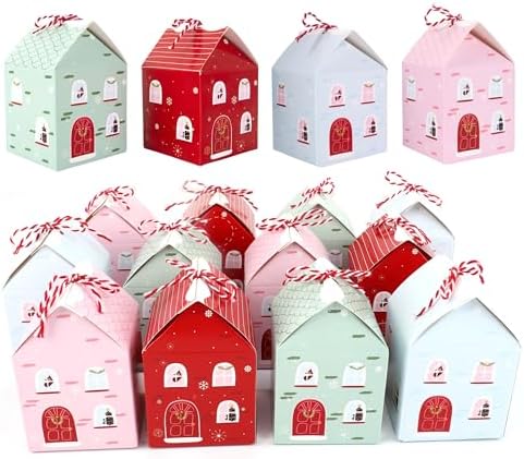 Amazon.com: 24 Pcs DIY Christmas Advent Calendar Boxes to Fill,Empty ...