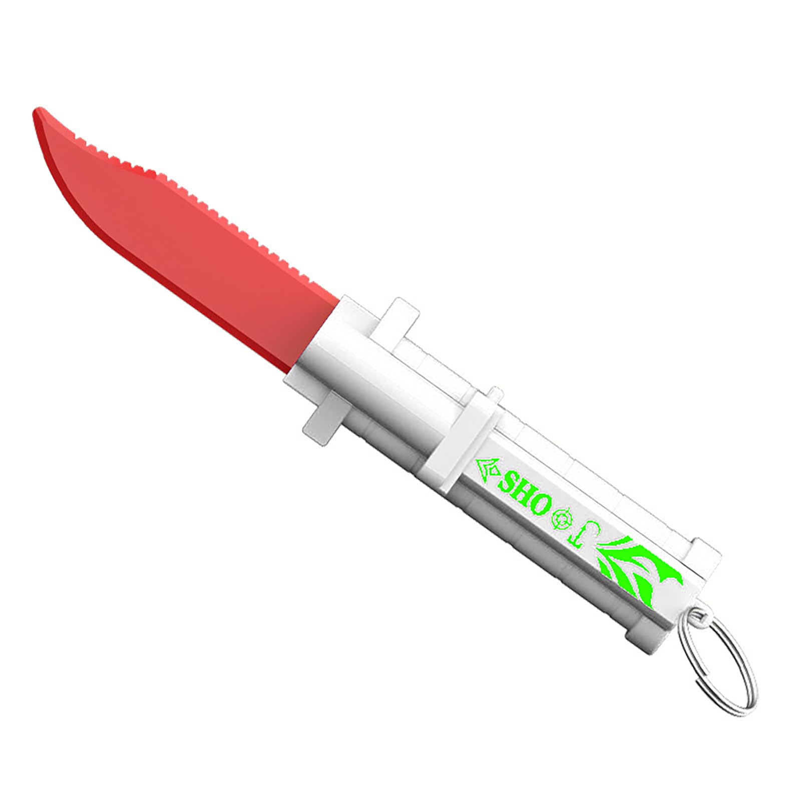 Amazon.com: Retractable Plastic Blade Knife Retractable Toy Dagger ...