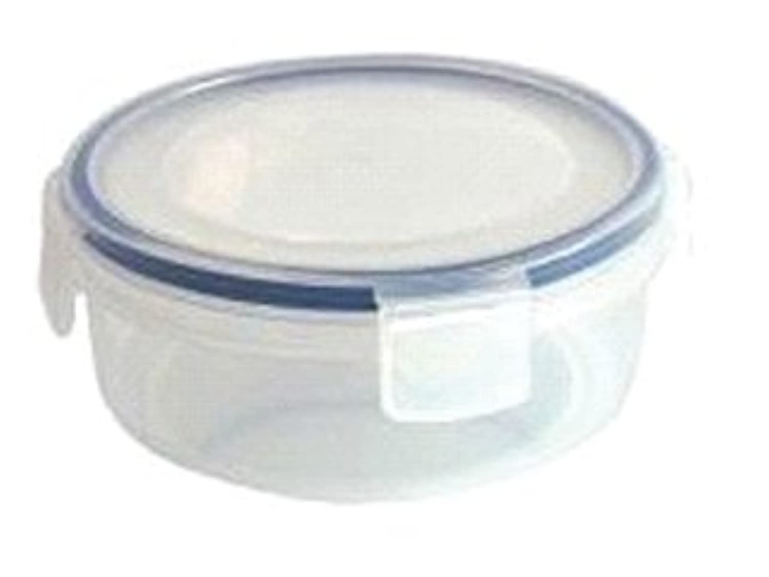 Addis 570 ml Clip and Close Round Food Storage Container, Clear ...