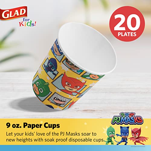 Snapklik.com : For Kids 9 Oz PJ Masks Comics Paper Cups, 200 Ct PJ ...