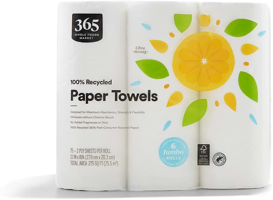 Amazon.com: Paper Towels - Paper Towels / Paper & Plastic Household ...