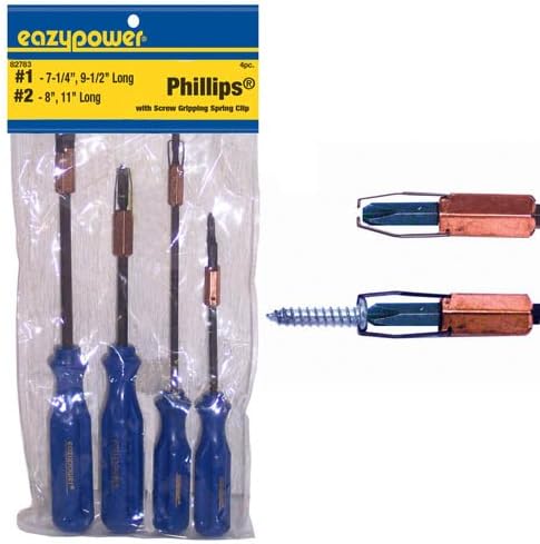 Amazon.com: Eazypower 82783 Phillips Spring Clip Screwholder ...