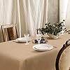 Amazon.com: Kingdder Natural Burlap Tablecloth Farmhouse Rustic Wedding ...