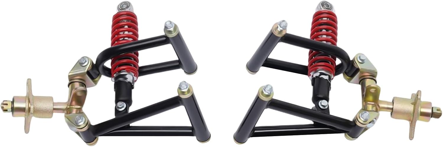Amazon.com: Front Suspension Arm Assembly Kit, Upper And Lower ...