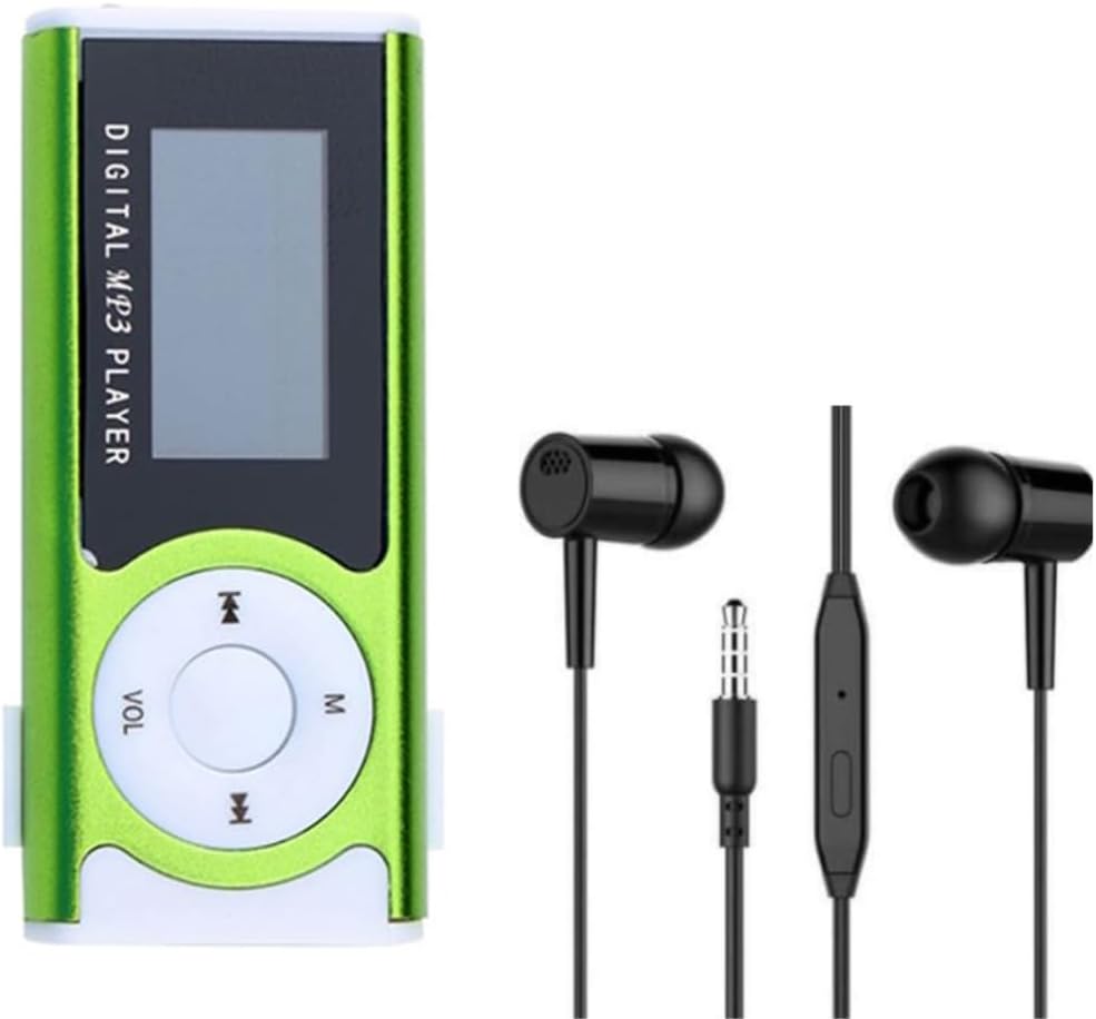 King Shine Portable Mini mp3 Player Clip Design Digital LED Light MP3 ...