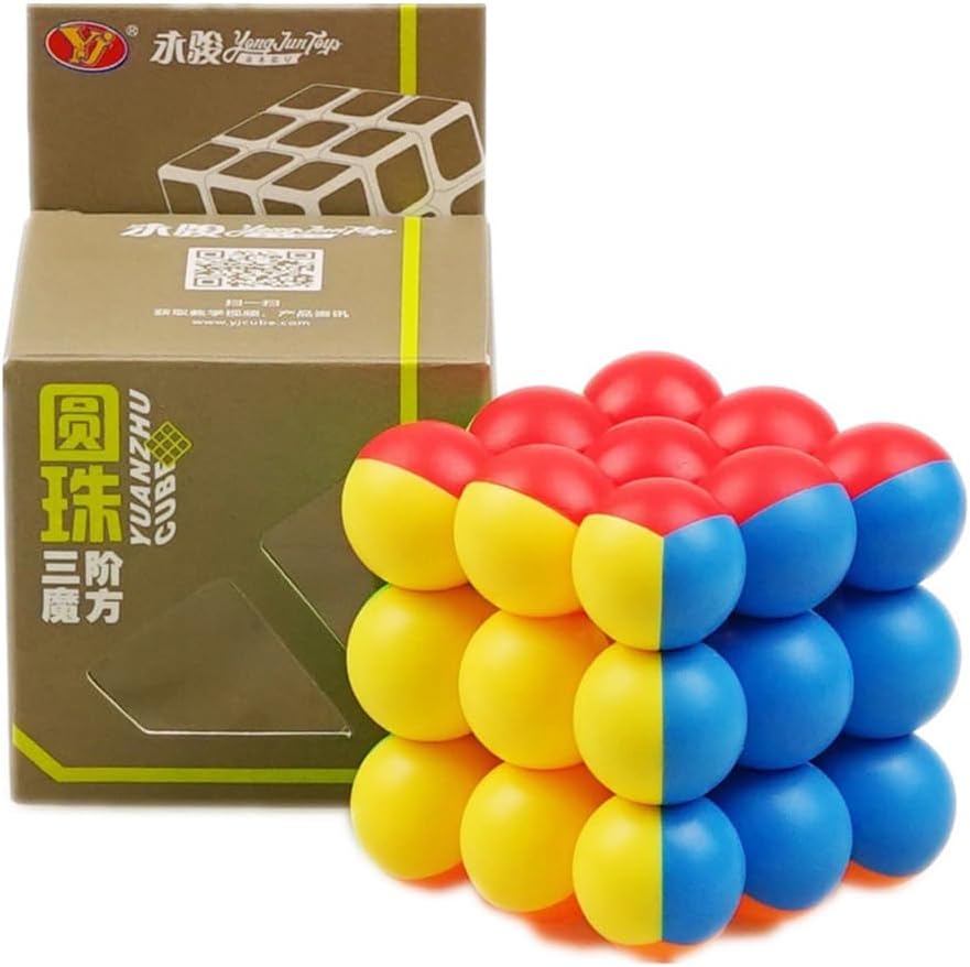 YJ 3×3 Ball Speed Cubes Professional 3×3 6CM Ball Magic Cube – Cubo ...