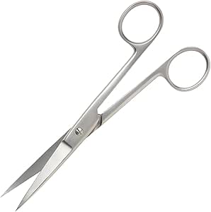 Amazon.com: Box 50 Surgopack Sterile Single Use Dressing Operating Scissors Sharp Sharp 13cm / 5 ...