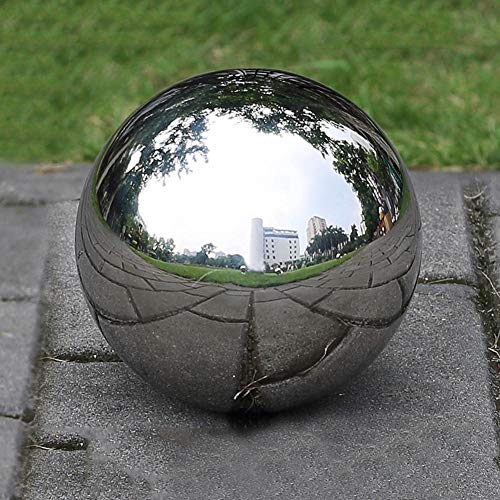 304 Stainless Steel Gazing Balls, 300mm Hollow Ball Globes Floating ...