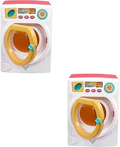 Amazon.com: Alasum 2 pcs Washing Machine Toy Mini Laundry Battery ...