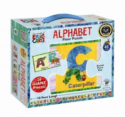 The World of Eric Carle Alphabet Floor Puzzle: 26 Pieces: University ...