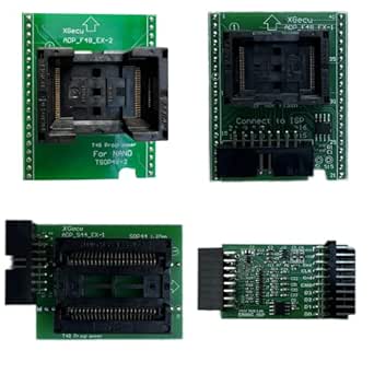 NAND Nor Flash TSOP48 SOP44 EMMC - ISP adapters only on XGecu T48 Programmer: Amazon.com ...