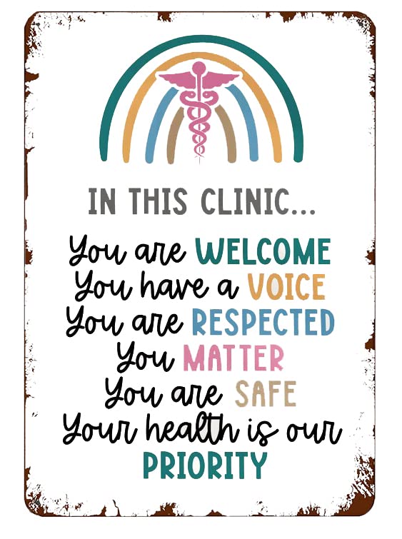 LYXDS School Clinic Sign School Nurse Office Decor School Clinic School ...