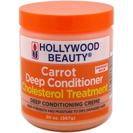 Amazon.com : Hollywood Beauty Carrot Cholesterol Deep Conditioning ...