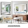 Amazon.com: BONEWEI Bathroom Mirror,36x48 inch Large Wall Mirror for ...