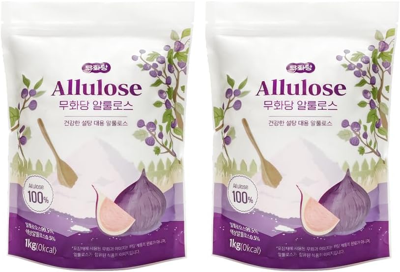 Amazon.co.jp: テレビで話題！【100%アルロース】 ゼロカロリー 粒状甘味料 アルロース 甘味料 スイートナー 天然砂糖の代替品 (2kg (1kg*2ea)) : 食品・飲料・お酒