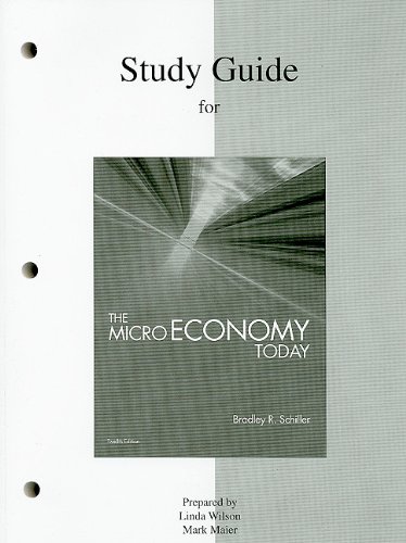 Study Guide for The Micro Economy Today, 12th Edition: 9780077247485 ...