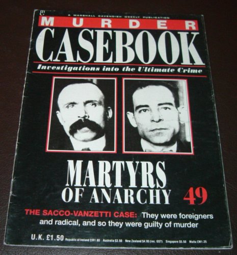 MURDER CASEBOOK 49 - Martyrs Of Anarchy: Amazon.co.uk: Marshall ...