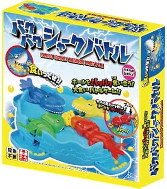 Amazon.co.jp: Fraternity Toy Baku Shark Battle TY-1120 : Toys & Games