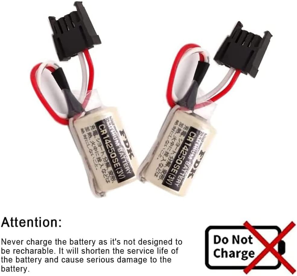 XIAOX (10 unidades) 3V 1000mAh CR14250SE 12AA Batería de litio para FDK ...