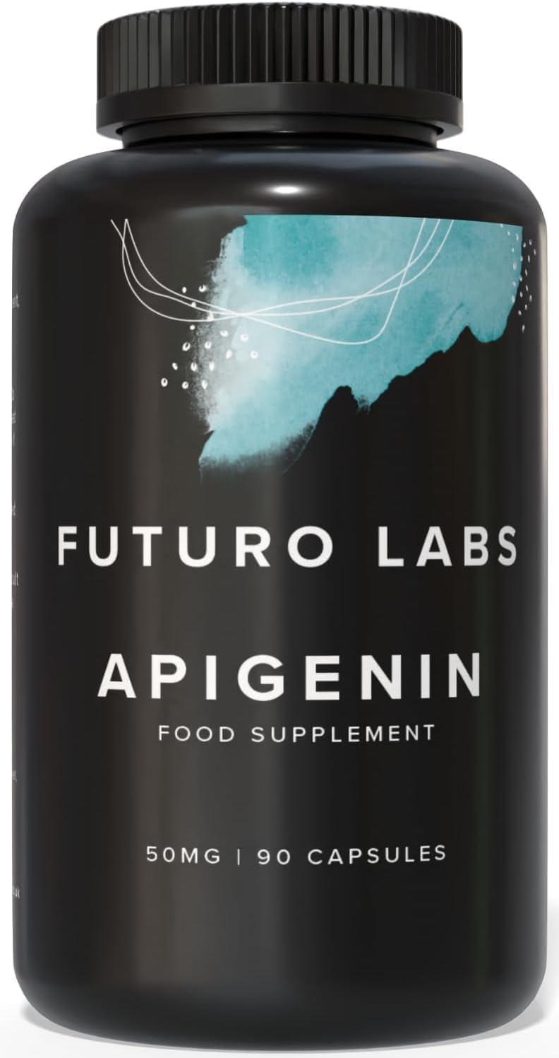 Apigenin 50mg Supplement - Optimal Dosage for Sleep & Relaxation, High ...