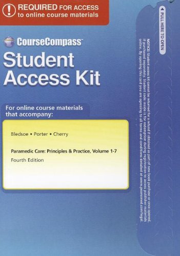 Buy Text Resources - Access Card - for Paramedic Care: Principles ...
