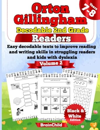 Orton Gillingham Decodable 2nd Grade Readers . Easy decodable texts to ...