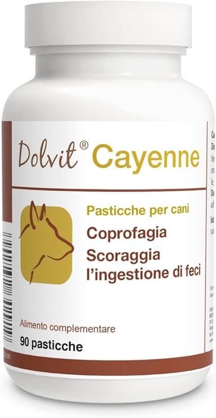 Dolfos - Dolvit Cayenne 90 Coprofagia : Amazon.fr: Animalerie