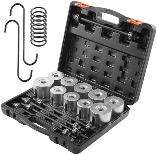 VEVOR 27 PCS Pull and Press Sleeve Kit, Steel Bush Bearing Removal and ...