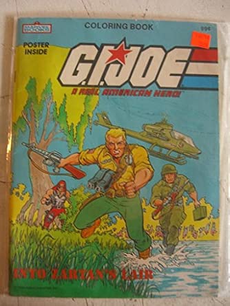 G.I. Joe: Into Zartan's Lair! Coloring book: Hasbro Industries: Amazon ...