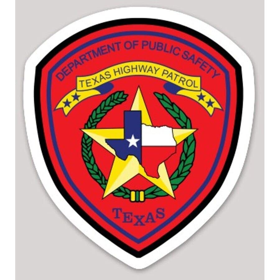 Amazon.com: Kramer Texas Highway Patrol State Police Logo Sticker for ...