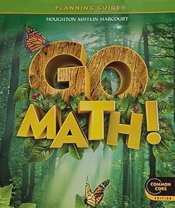 Amazon.com: Planning Guide Grade 1 (Go Math!): 9780547590974: Houghton Mifflin Harcourt: Books