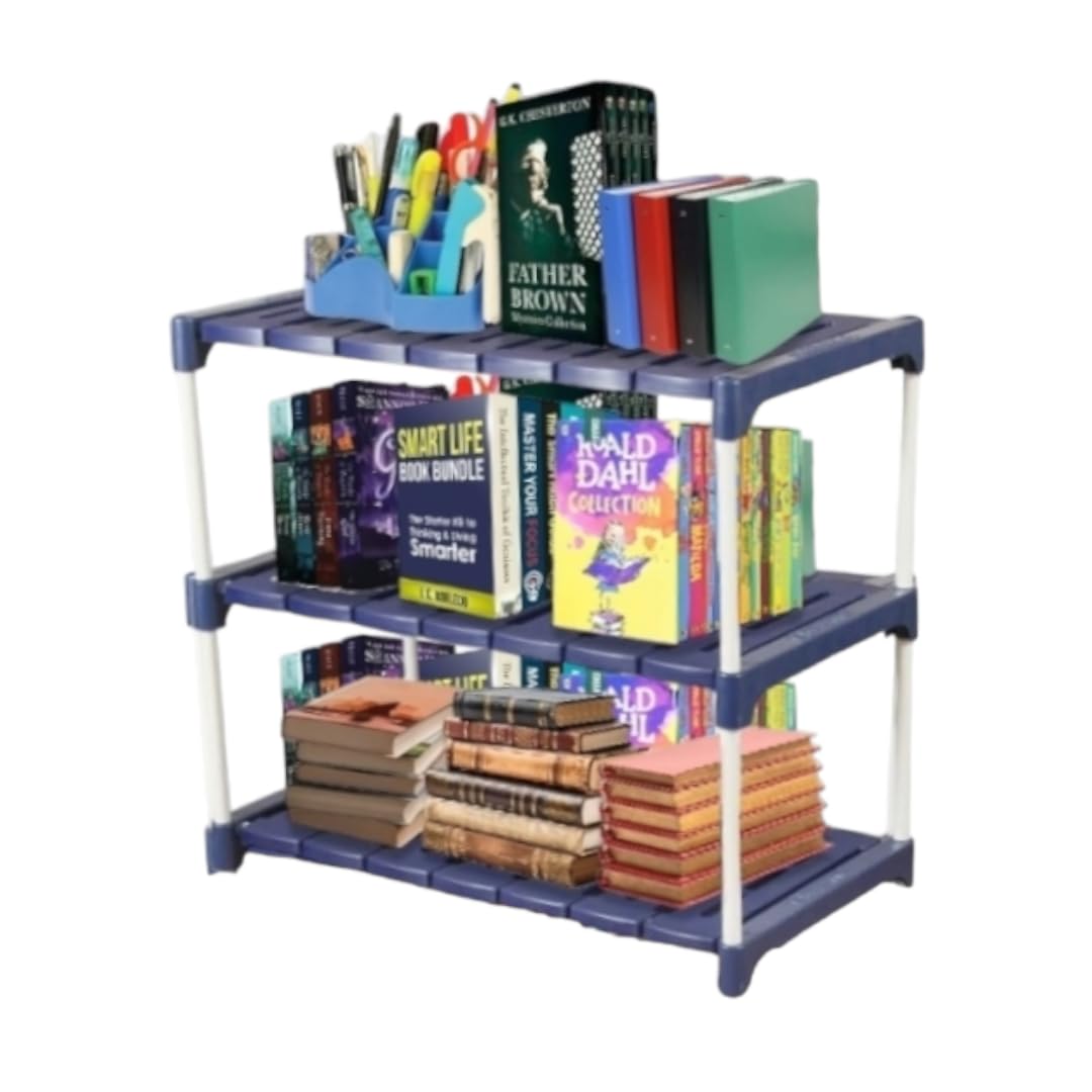 Novatic Children Book Rack 4 Layer Bookshelf for Home Library, Book ...