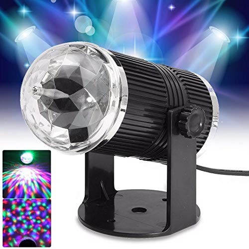 Buy SMM 3W Rotating Disco Ball Laser Light with Music Sync Sensor ...