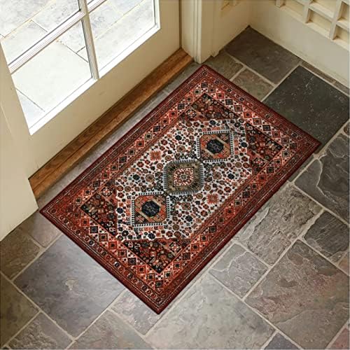 Amazon.com: Collive Washable Indoor Doormat, Non Slip Retro Welcome ...