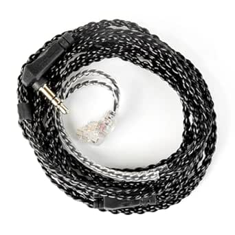 2 Meter Long, kz zs10 pro IEM Cable, CCZ C01 OFC Upgraded Replacement ...