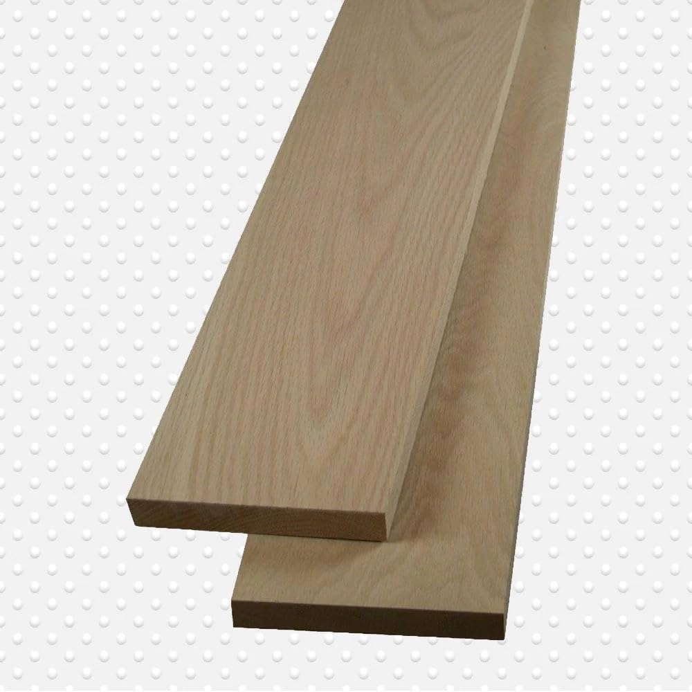Exotic Wood Zone’s 3/4” Inch x 4” inch x 36” Inch Solid Red Oak ...