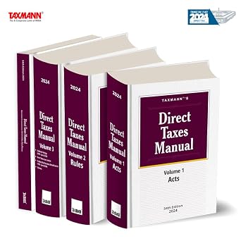 Buy Taxmann's Direct Taxes Manual (3 Vols.) – The definitive, all ...