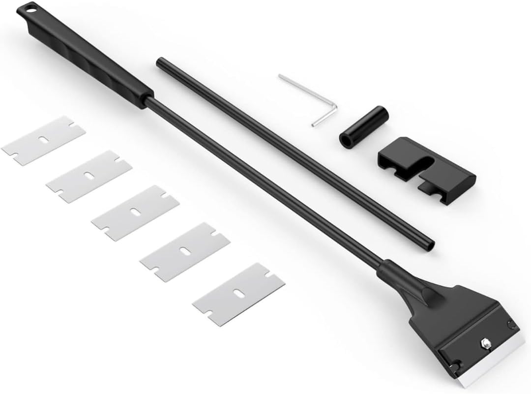 SANSEFERO Premier Plants Aquarium Algae Scraper Expandable Version ...