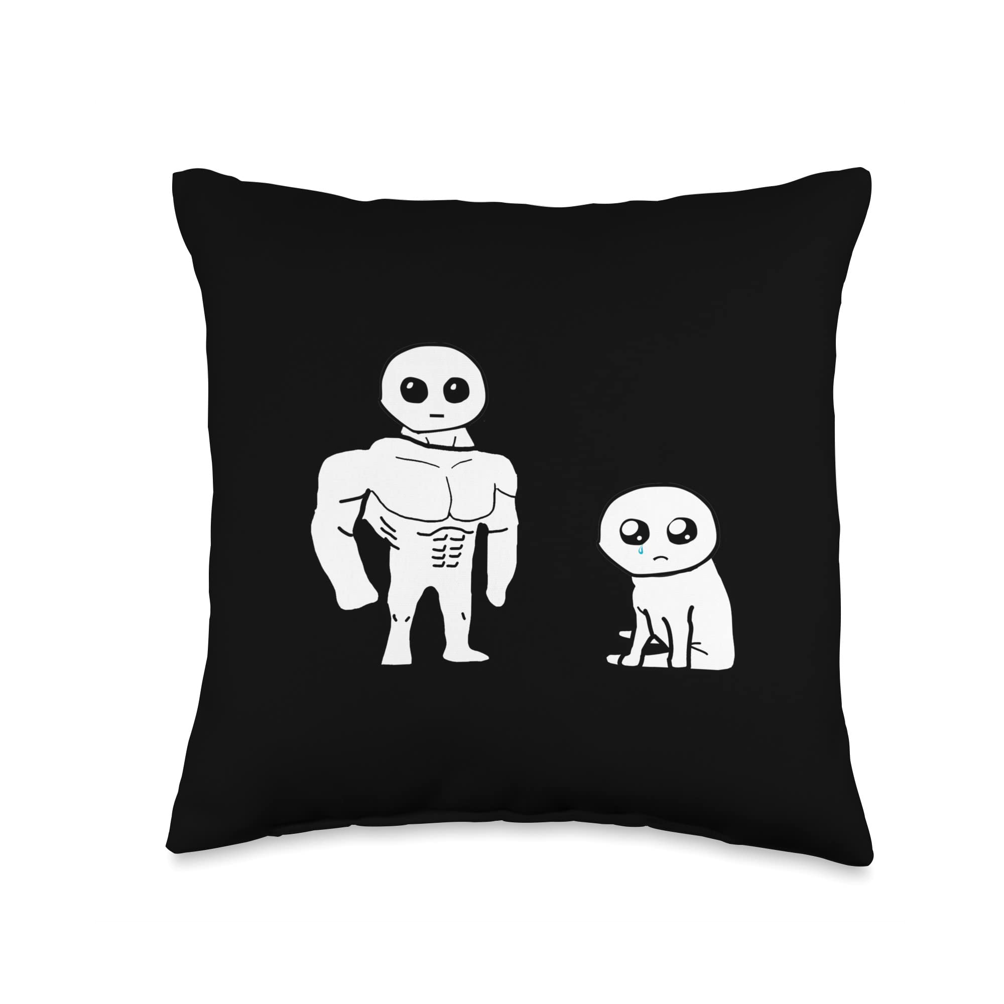Amazon.com: TBH Creature Meme Cheems Throw Pillow : Home & Kitchen