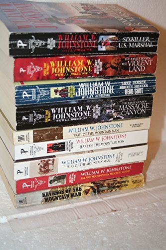 William W. Johnstone 9-title set. See description for list.: William W ...