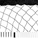 Amazon.com : 25 x 50 Ft Bird Netting with 2.4 in Square Mesh- Nylon Garden Mesh Netting for ...