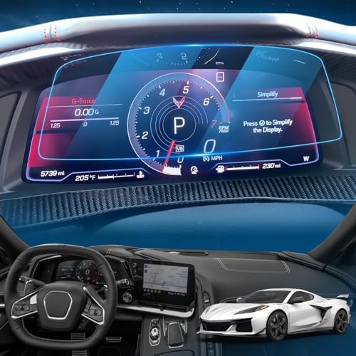 Amazon.com: LFOTPP C8 Corvette Screen Protector 2PCS for 2022-2025 ...