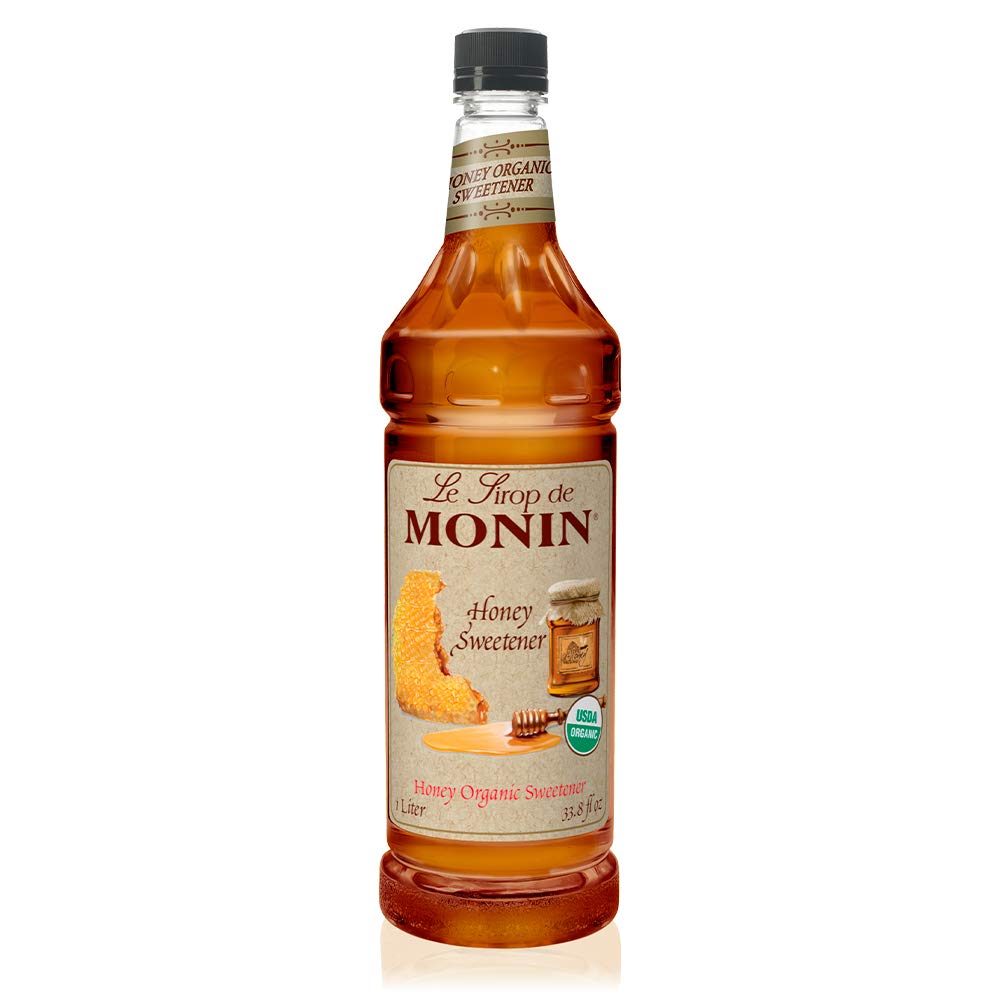 Amazon.com: Monin - Organic Honey Sweetener, Low-Calorie Liquid ...