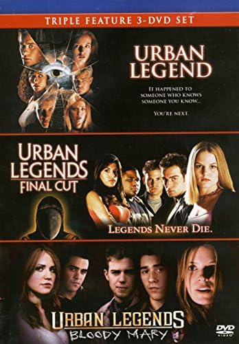 Amazon.com: Triple Feature: Urban Legend, Urban Legends: Final Cut ...